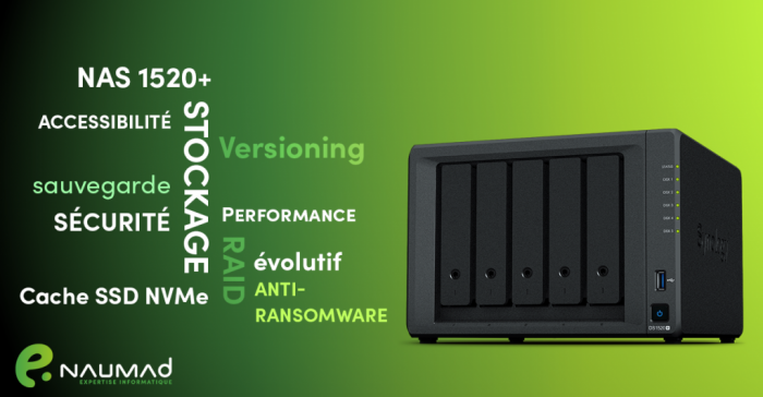 Serveur NAS : Solution de stockage, sauvegarde et sécurité sur mesure